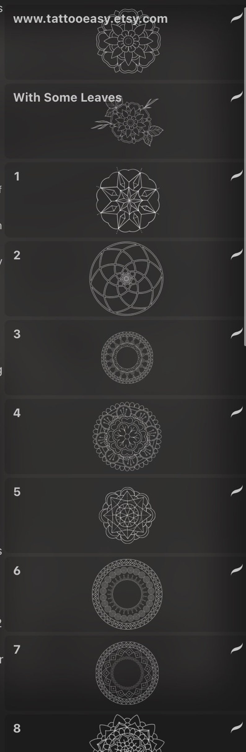 Procreate Mandala DIY Kit Geometry Grid Guides | Etsy