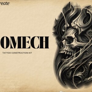 Biomech Diy Kit for Procreate Mech / Steampunk - Etsy