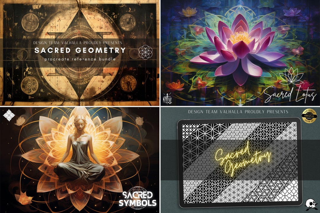 Sacred Geometry, the Ultimate Collection! 300+ Bundle, Geometric ...