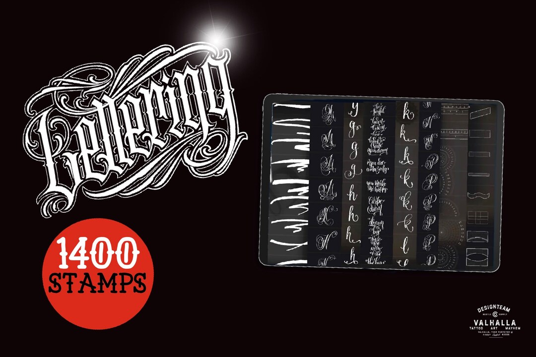 Lettering Ultimate 1400+ - Etsy