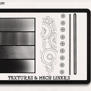 Biomech Diy Kit for Procreate Mech / Steampunk - Etsy