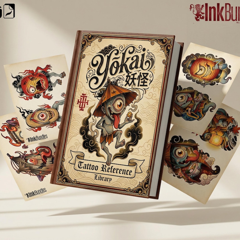 Japanese Yokai Sticker - Etsy