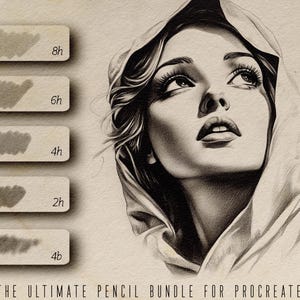 Pencilreal ~ Realistic Pencil Brush Bundle for Procreate, XL Creative Kit! - Etsy