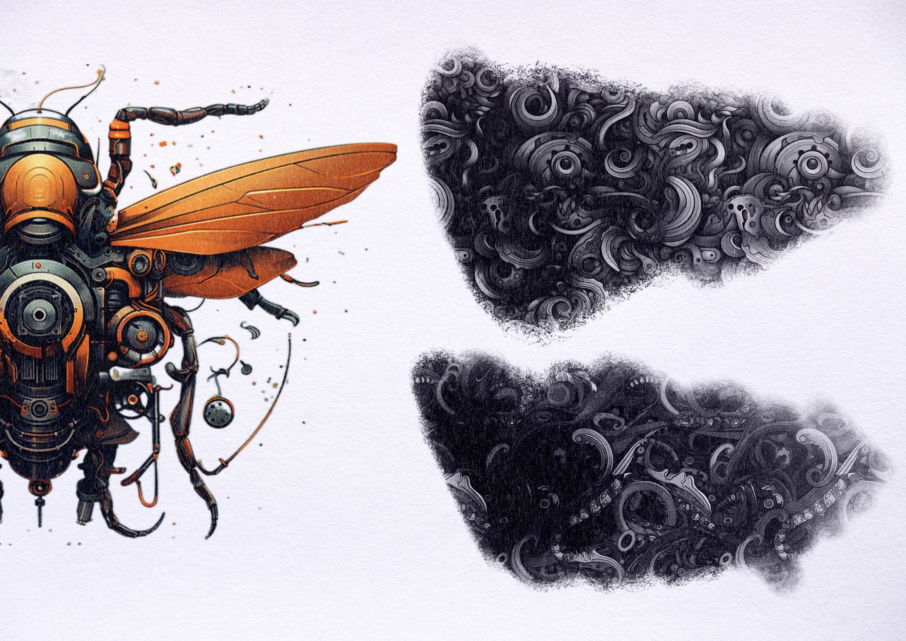 Dynamic Biomech texture brushes ~ Texturemania