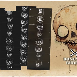 The Skull Sketchbook ~ 500+ Skull Designs, New-school Skulls, Cartoon ...
