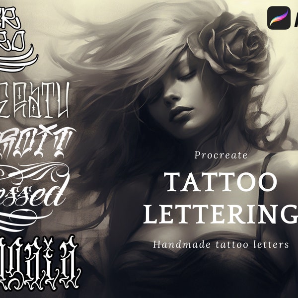 Tattoo Lettering - Etsy