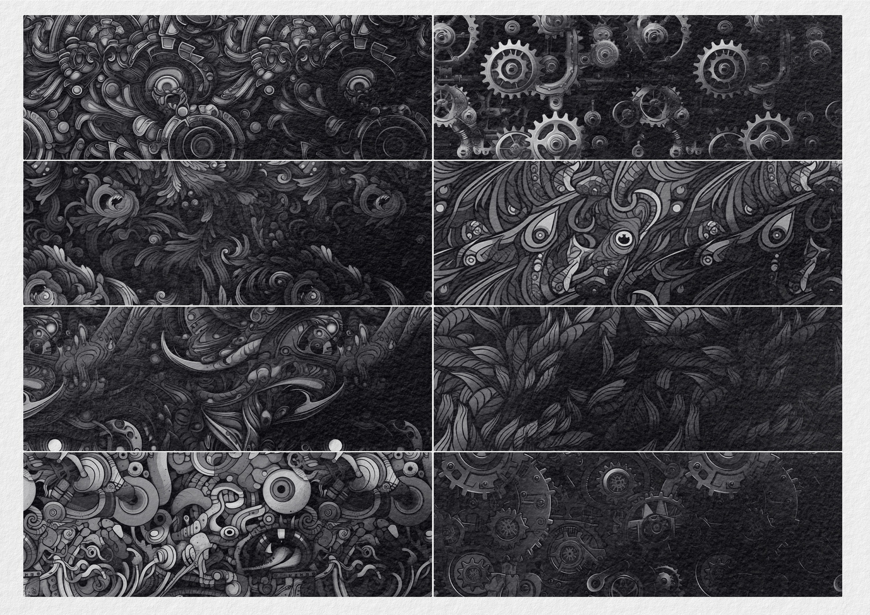 Dynamic Biomech texture brushes ~ Texturemania