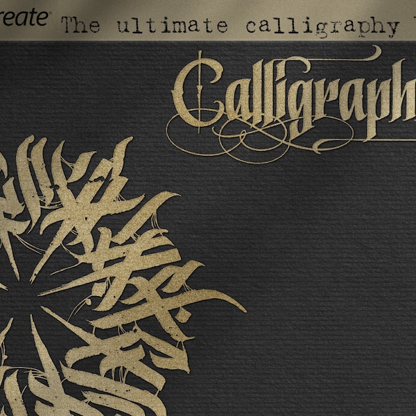 Calligraphy Stamp - Etsy
