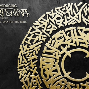 Fond Noir.iii / Calligraphy Art for Procreate - Etsy