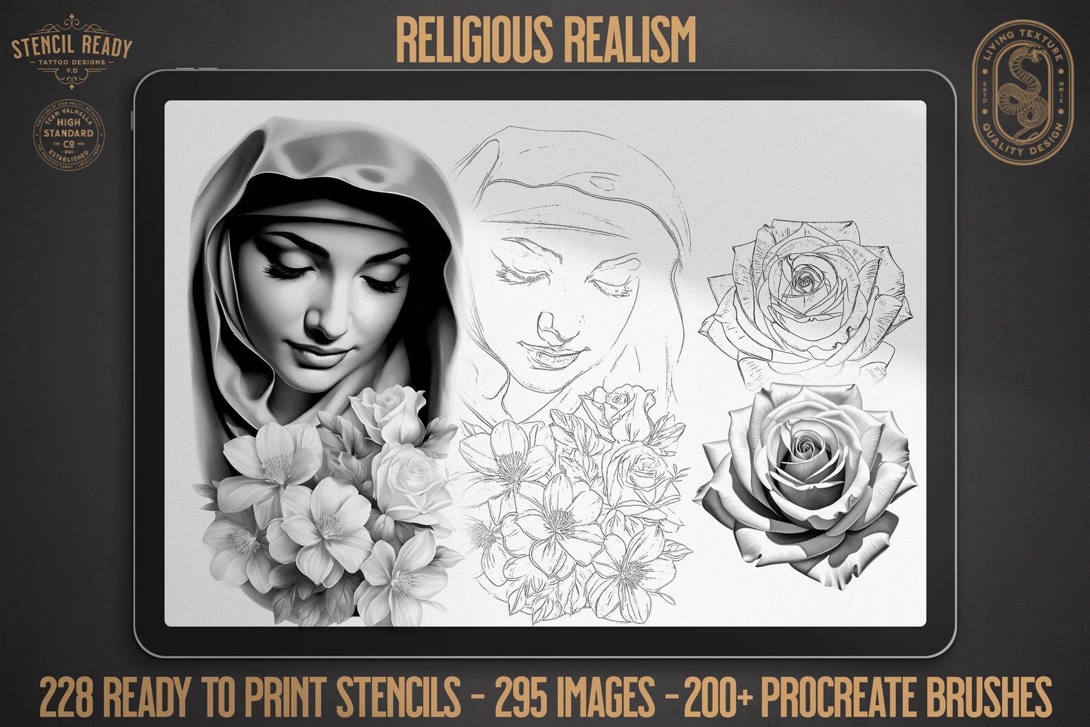 Religious B&g Realism Design Bundle XL Collection, Custom Designs for ...