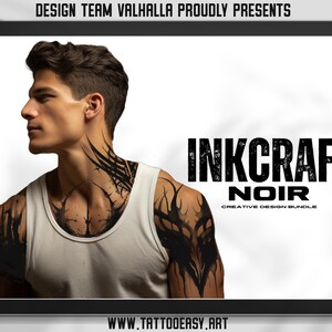 Procreate Inkcraft Noir Dark Goth Inspired Ink Designs, Calligraphy Art ...