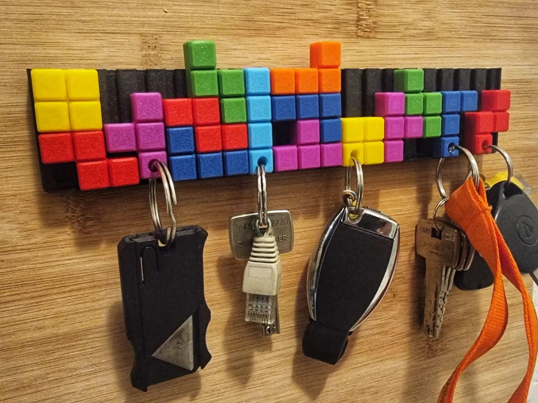 Tetris Key Holder for Wall - Etsy