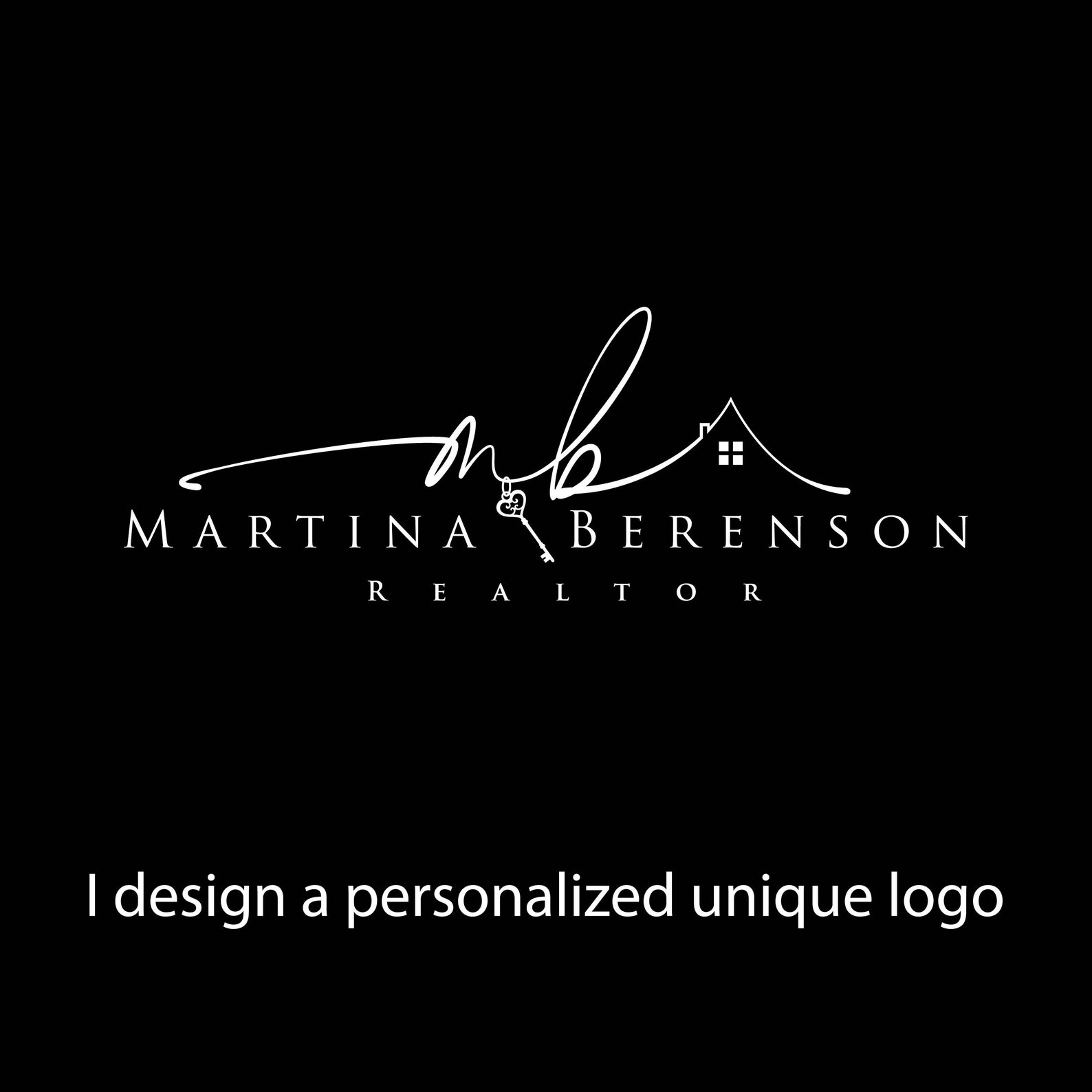 Initials Real Estate Logo Design, Luxury Initials Realtor Logo, Circle ...