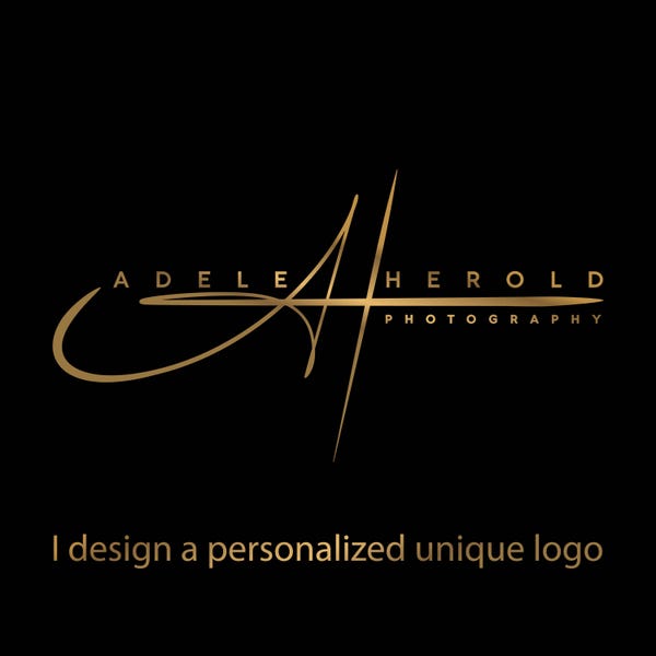 Photographer Logo With Initials - Etsy