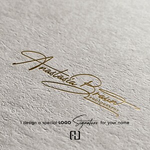 Custom Signature, Photography Logo, Handwritten Logo, Personel ...
