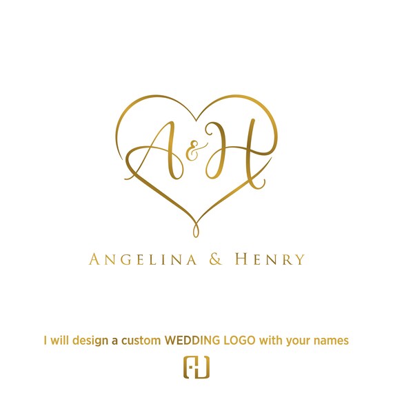 Wedding Initial Logos