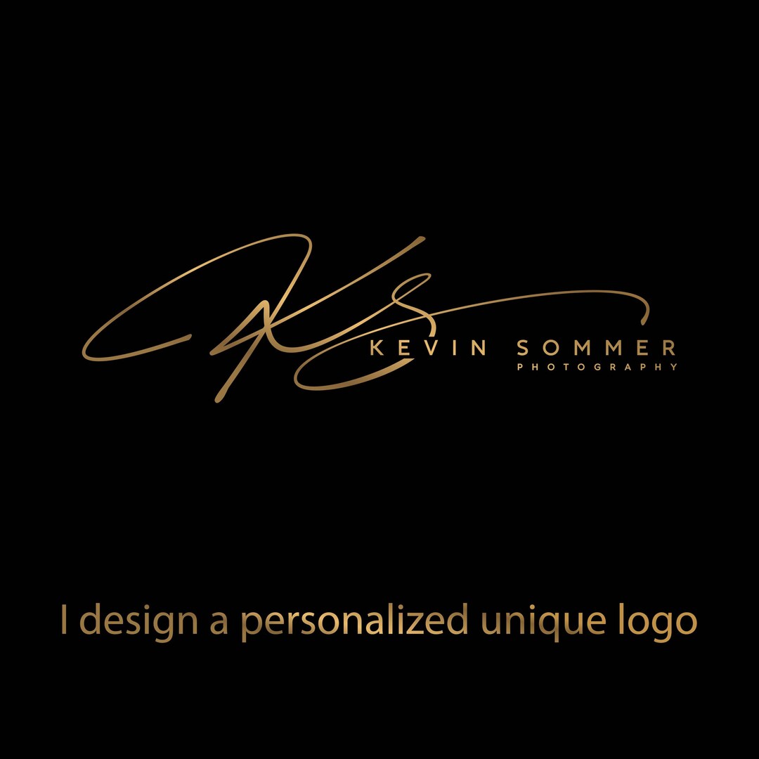 Custom Handwritten Initials Logo Design: Signature Letters Logos ...
