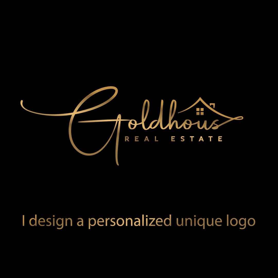 Handwritten Realtor Logo Design: Signature Real Estate Agent Logos ...
