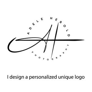 Stunning Circle Initials Logo Design, Initials Handwritten Logo Design ...