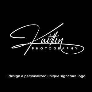 Custom Script Logo Design , Professional Handwritten Logo, Cursive Logo ...