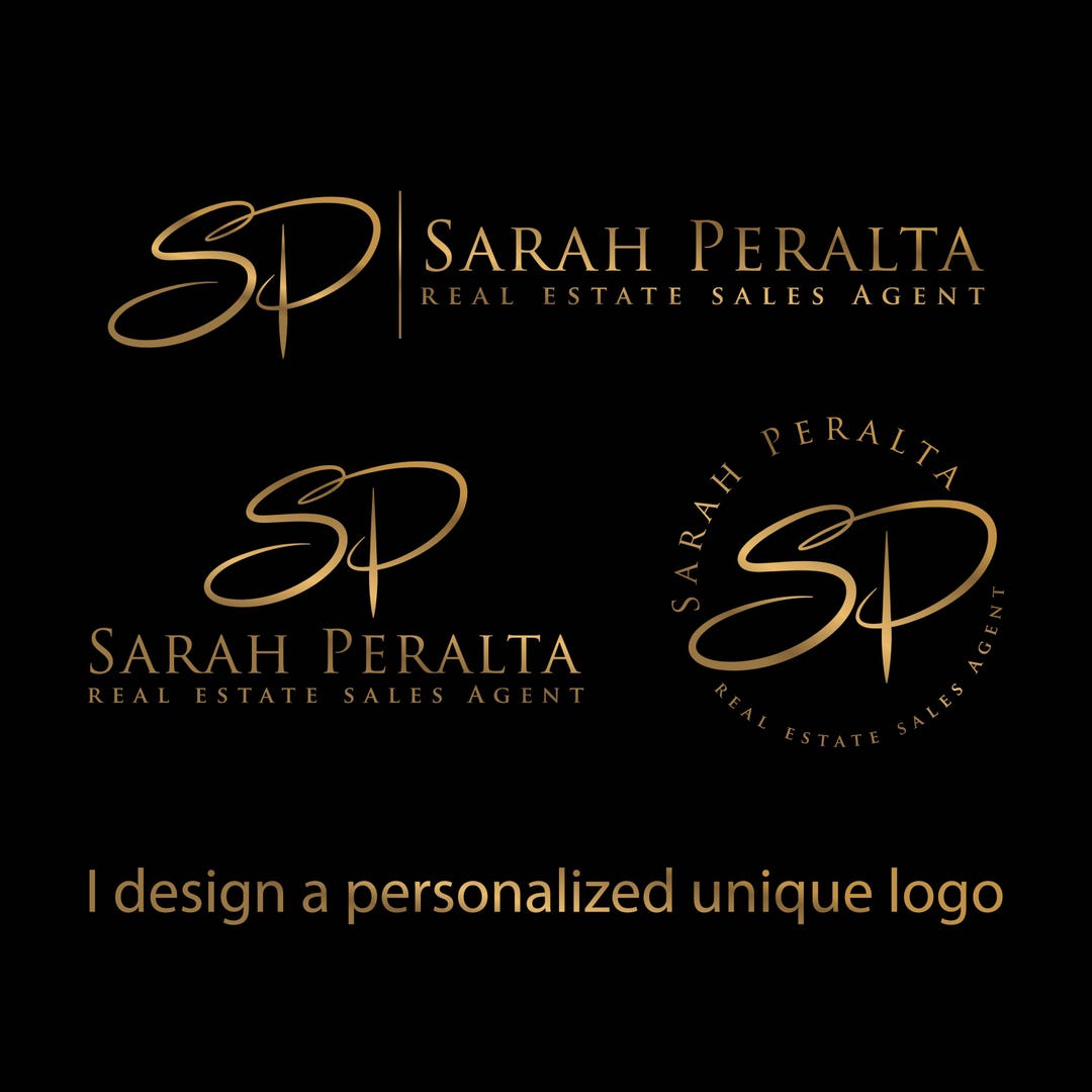 Custom Initials Logo Design: Letter Initial Logos, Elegant Logo Designs ...