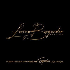 Personalized Real Estate Logo Design, Handwritten Realtor Logo, Key ...