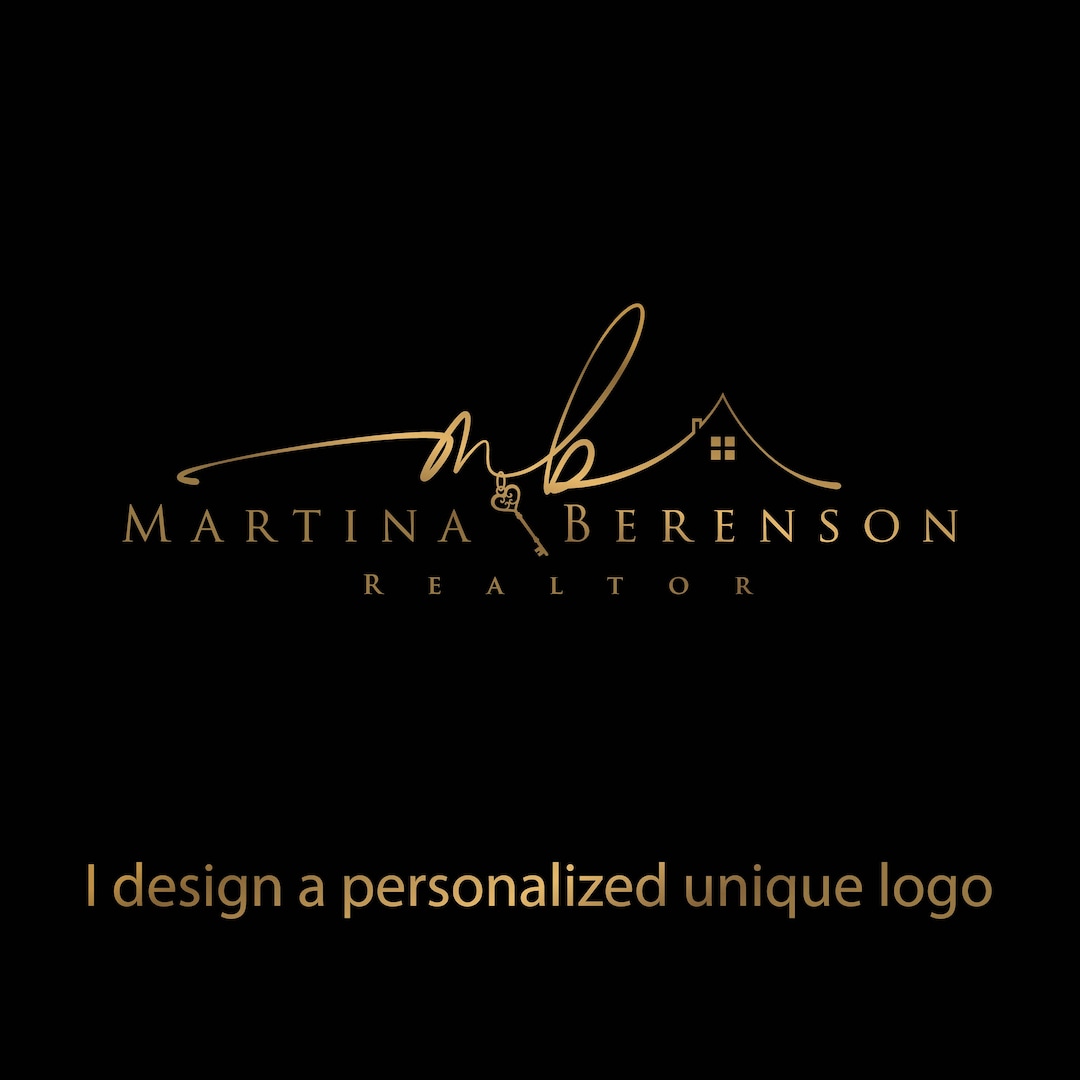 Initials Real Estate Logo Design, Luxury Initials Realtor Logo, Circle ...