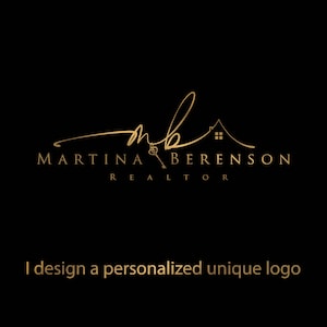 Initials Real Estate Logo Design, Luxury Initials Realtor Logo, Circle ...