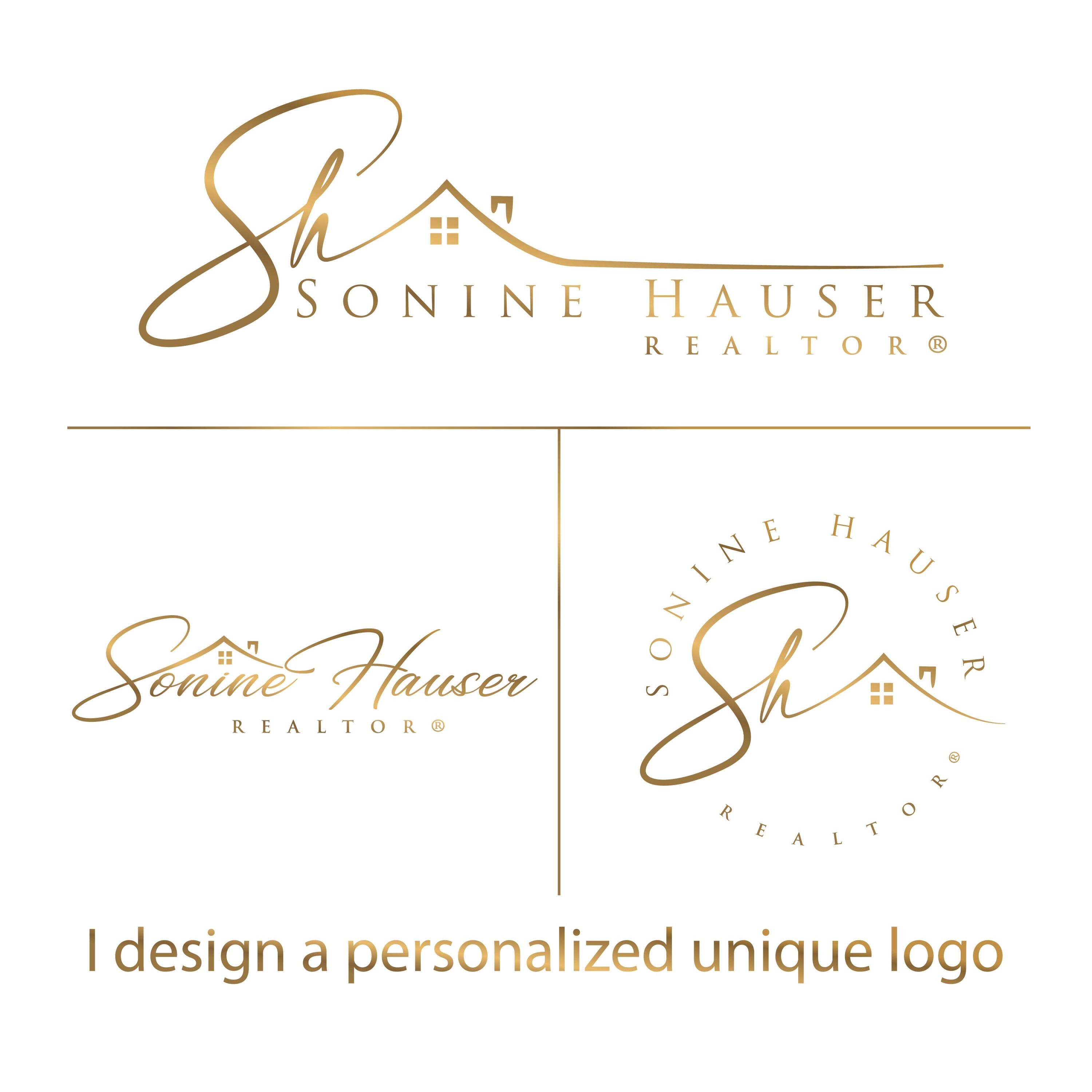A Stylish and Bold Logo That Will Attract Attention in the Realtor ...