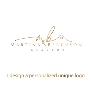 Initials Real Estate Logo Design, Luxury Initials Realtor Logo, Circle ...