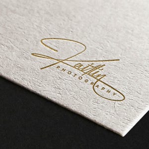 Custom Script Logo Design , Professional Handwritten Logo, Cursive Logo ...