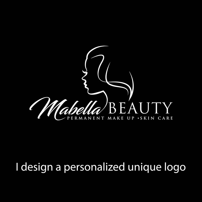 Personalized Beauty Logo Design: Makeup, Skincare and Eyelash Logos - Etsy