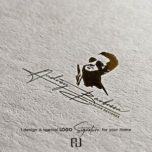 Portrait Signature Logo, Portrait Design Logo, Portrait Signature ...