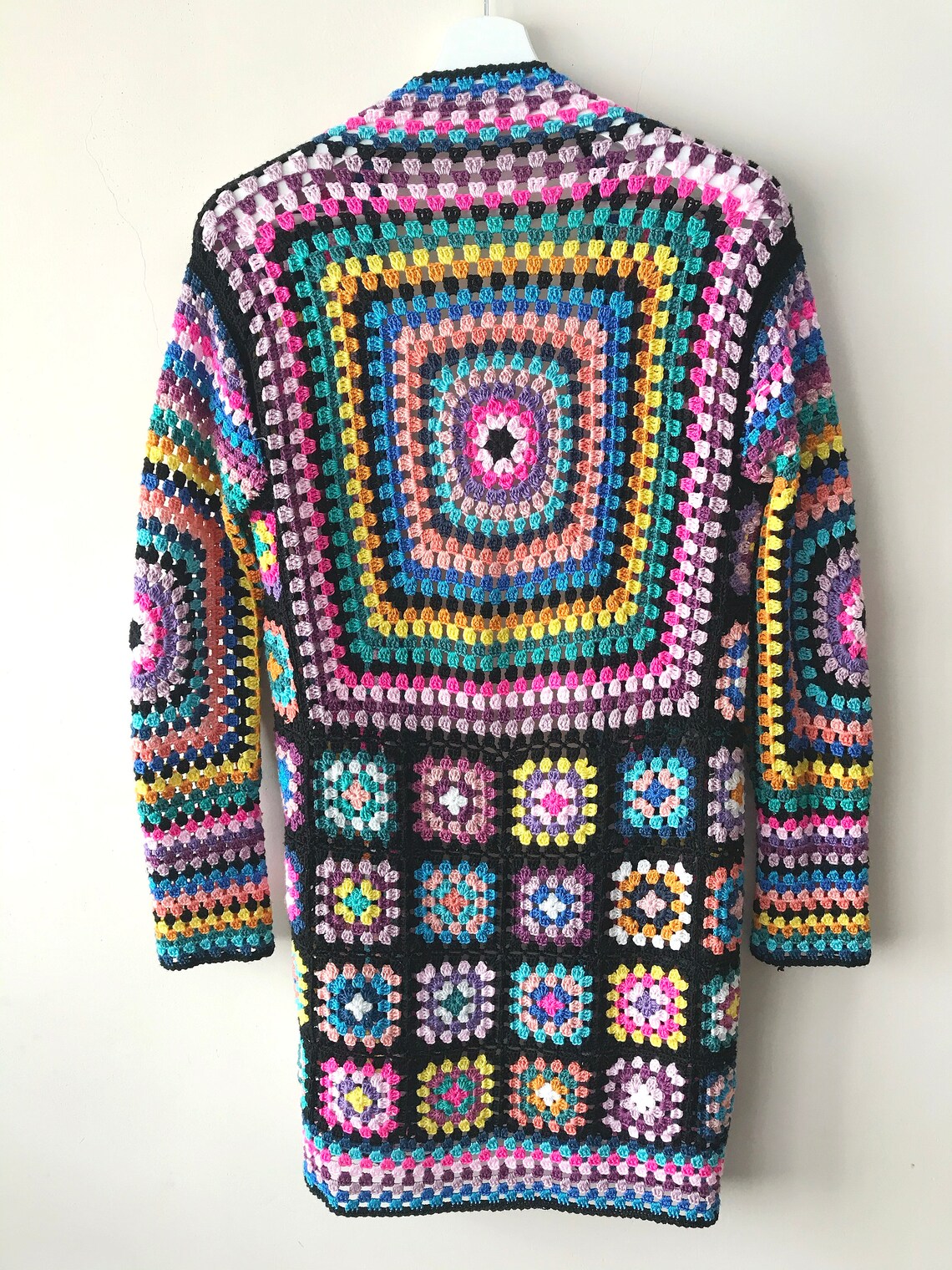 Women Crochet Cardigan Boho Crochet Cardigan Knit Crochet - Etsy