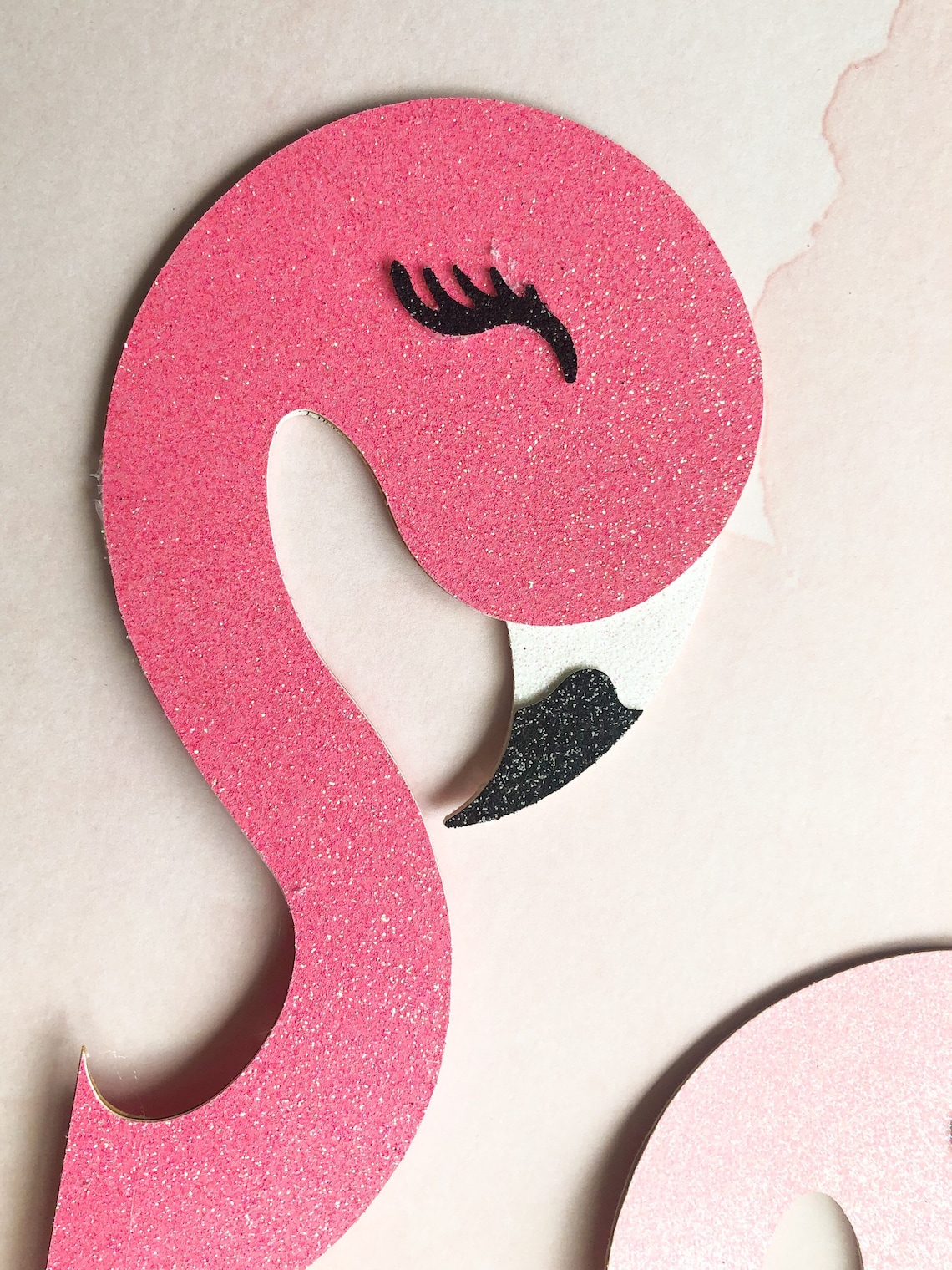 Flamingo Head Cake Topper Flamingo Cake Topper Flamingo - Etsy