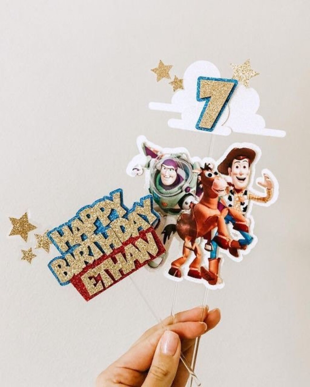 Toy Story Cake Topper, Toy Story Topper, Disney Cake Topper, Custom ...