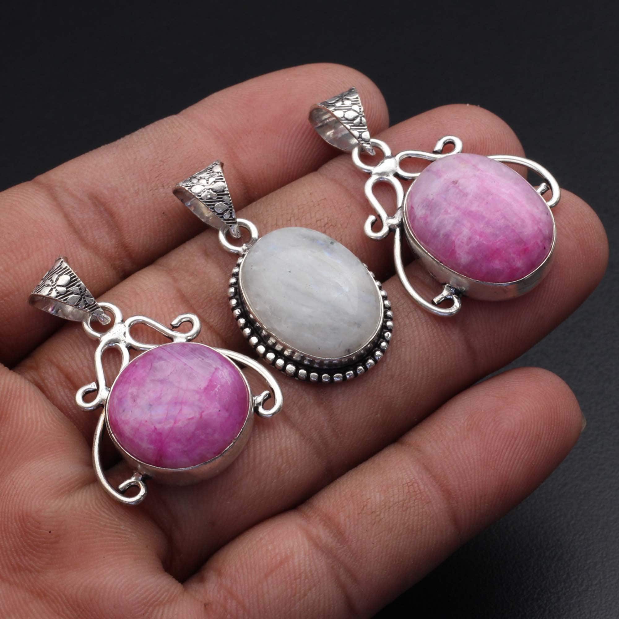 Pink Moonstone Gemstones