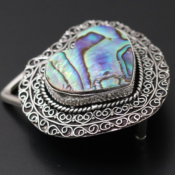 Abalone Belt Buckle - Etsy