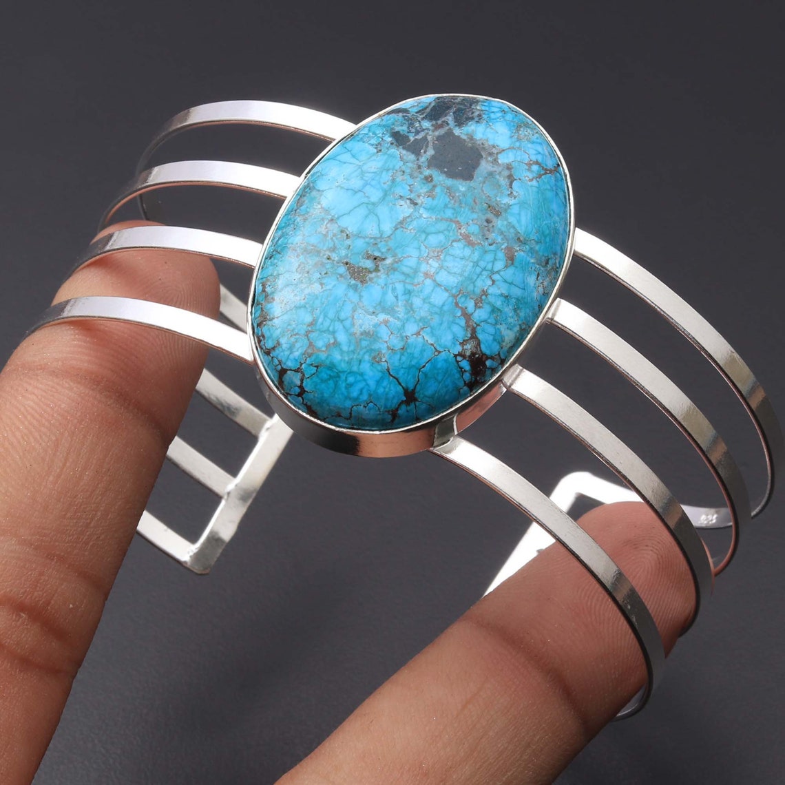 Turquoise Bangle Woman Adjustable New Style Bangle Gift for - Etsy