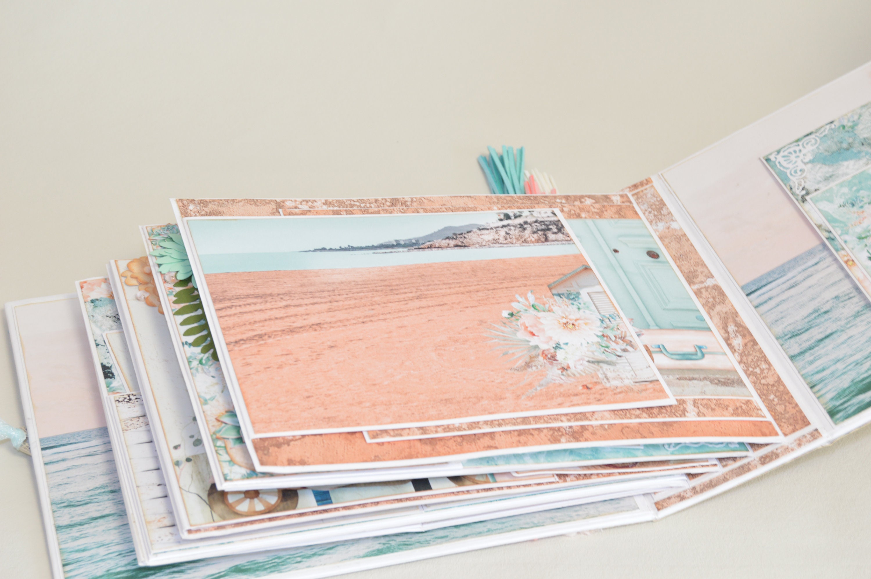 Summer Photo Album, Scrap Photo Album, Souvenir Photo Album - Etsy