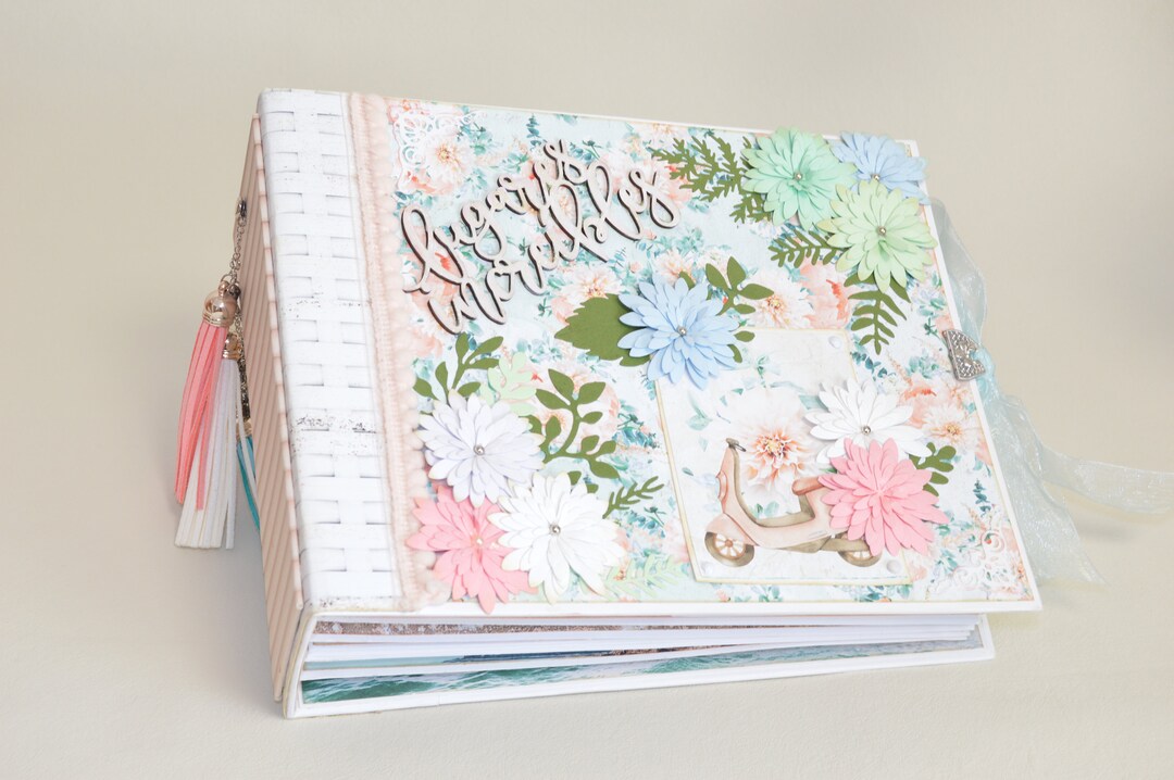 Summer Photo Album, Scrap Photo Album, Memory Photo Album - Etsy