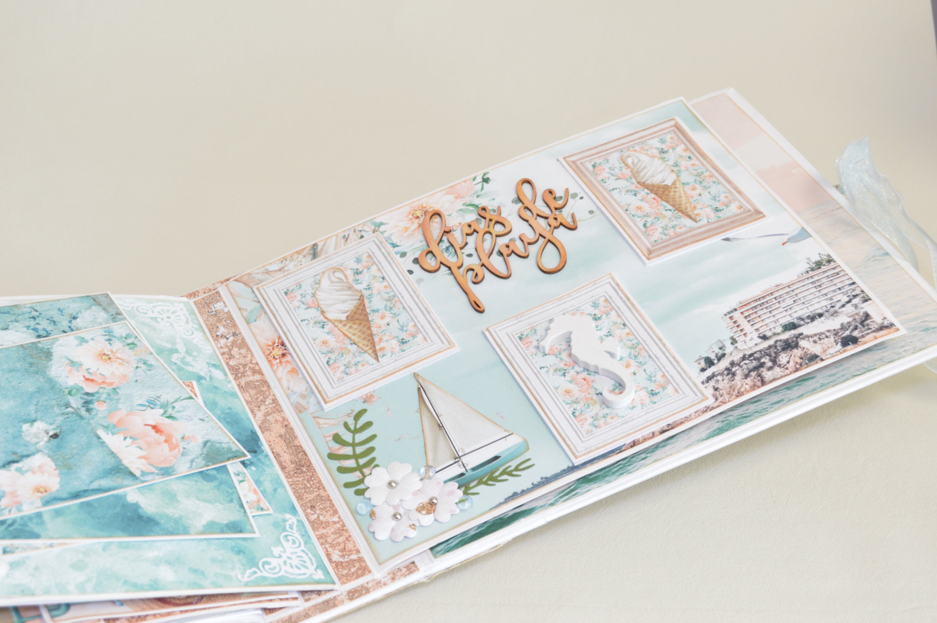 Summer Photo Album, Scrap Photo Album, Souvenir Photo Album - Etsy