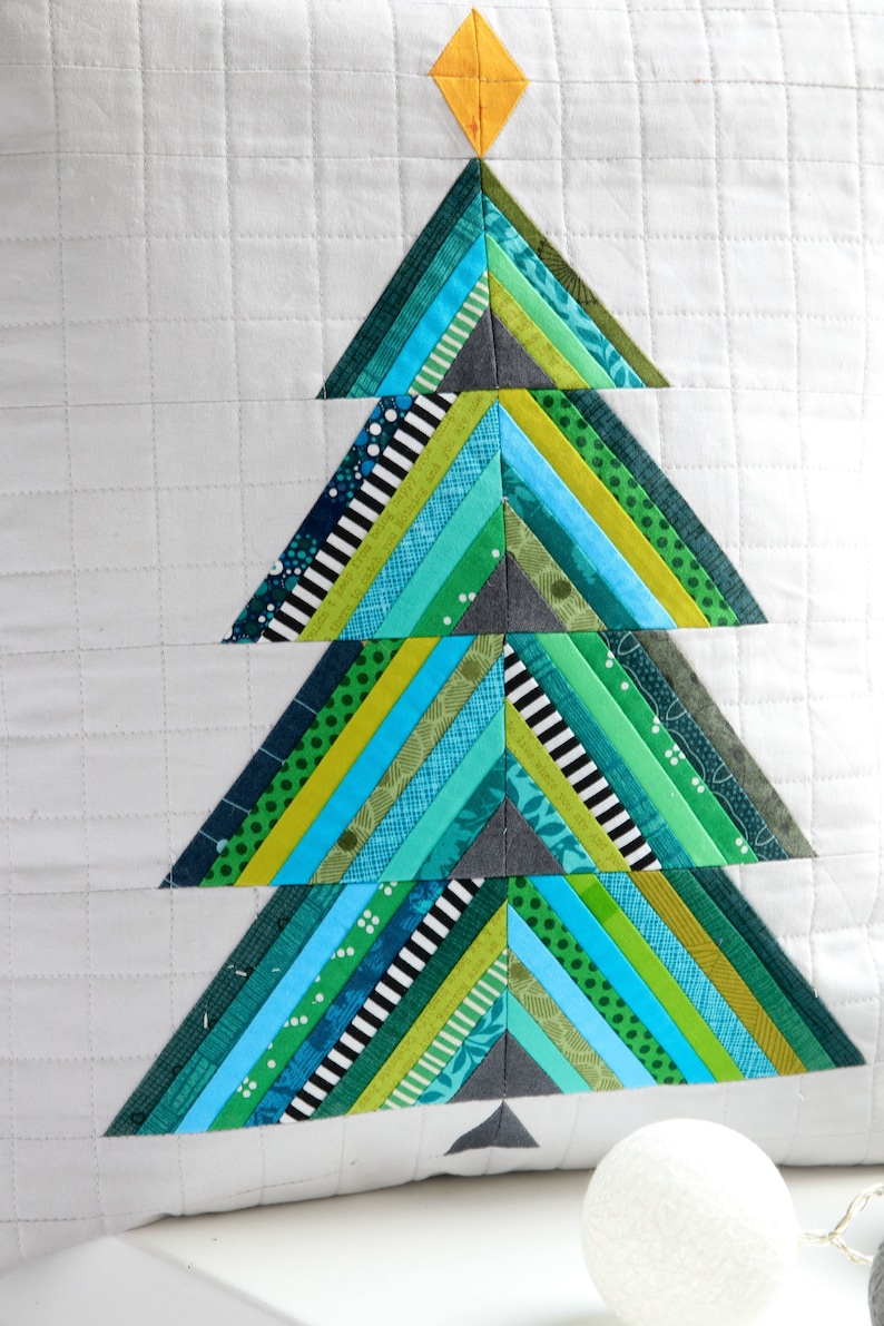 Evergreen Tree Quilt - Foundation Paper Piecing Pattern - Etsy