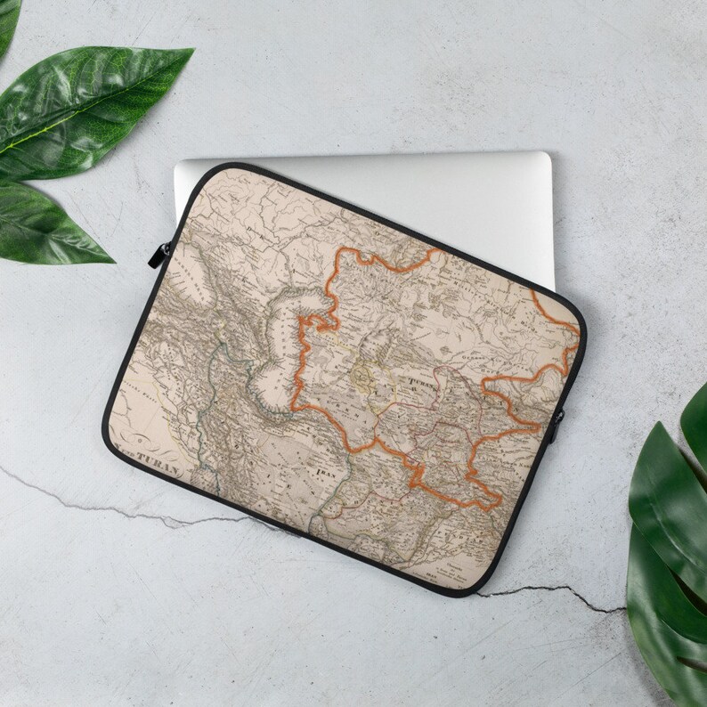 Turan Laptop Case - Ancient Turkic Map, Sleeve Cover 13'' & 15'' - Etsy