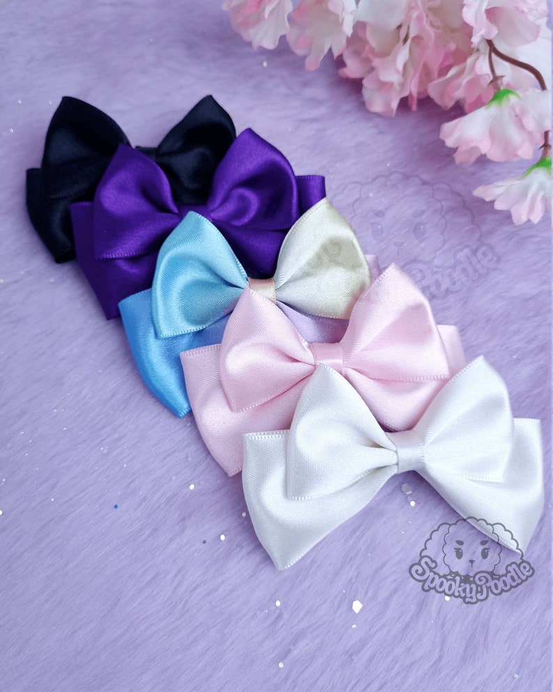 Kawaii Halloween Cross Bows pair Sweet Lolita Pastel Goth Harajuku ...