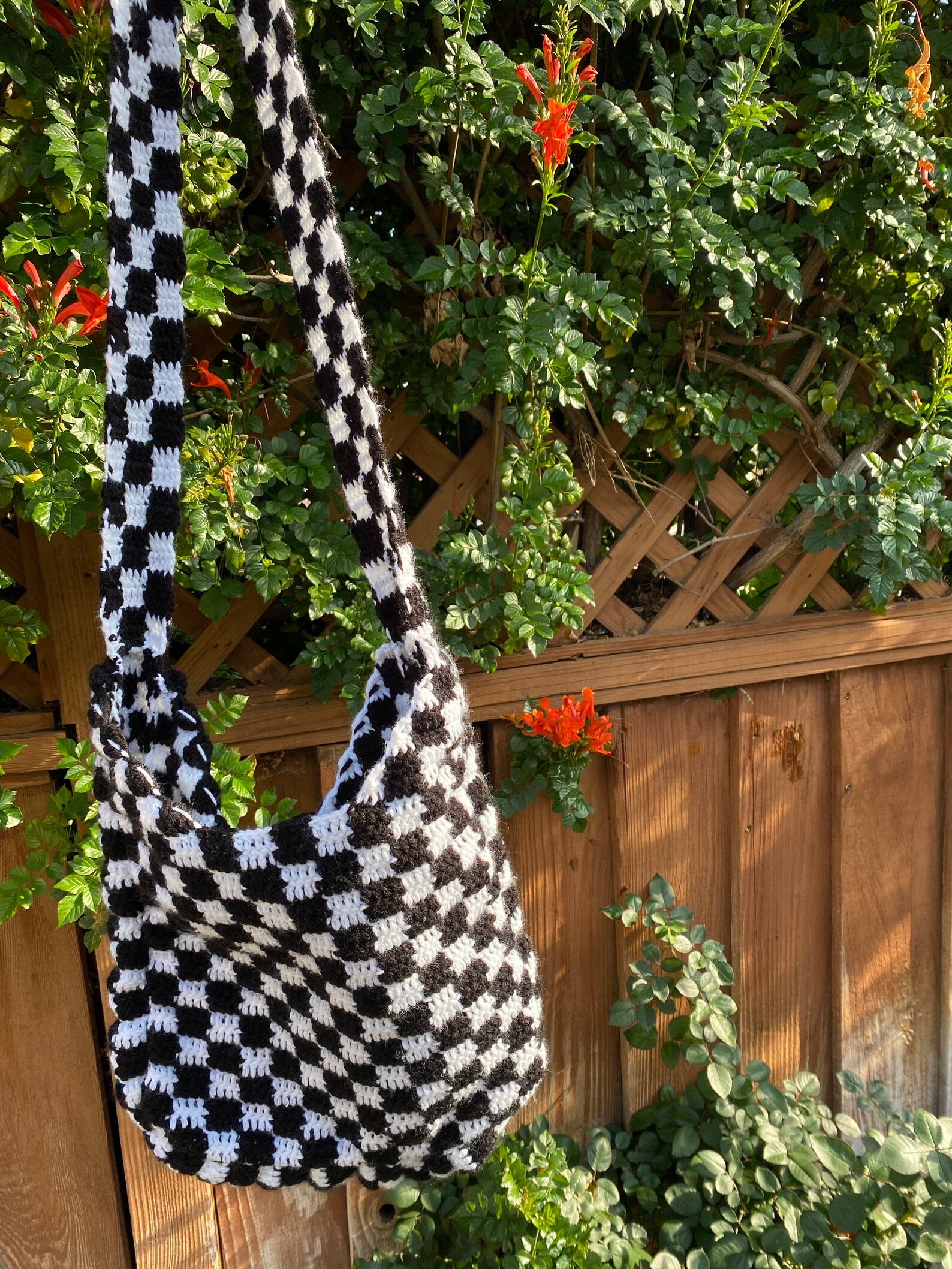 Checkers Bag - Etsy