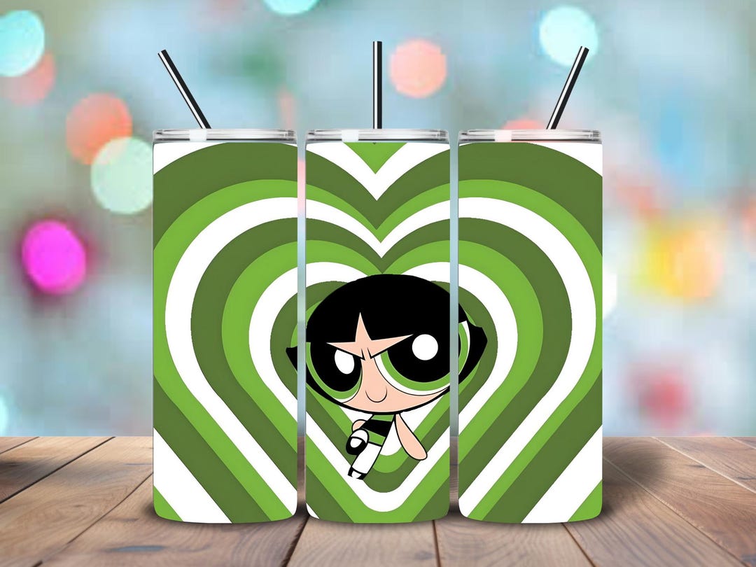 Buttercup Powerpuff Girls Tumbler - Etsy Ireland