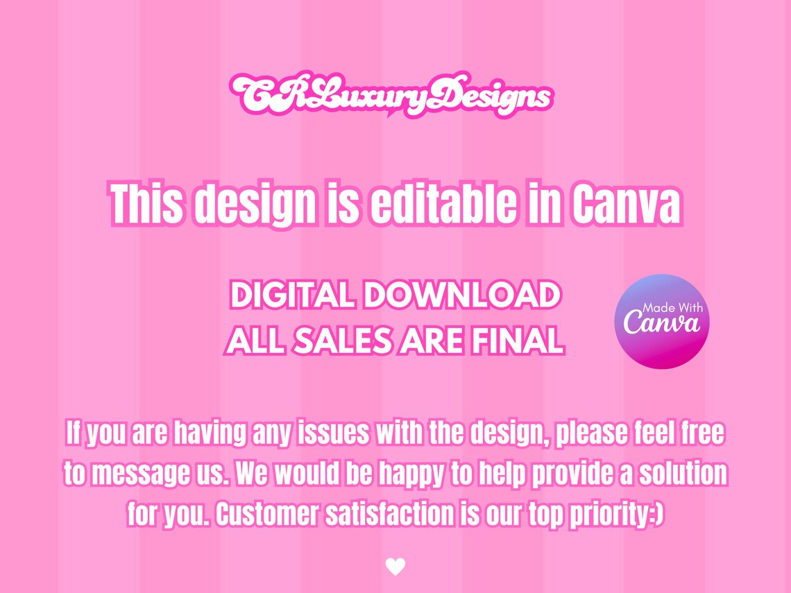 Pink Restocked Flyer, DFY Restock Flyer, Editable Restock Flyer ...