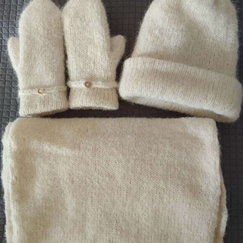 Hat Scarf Mittens - Etsy