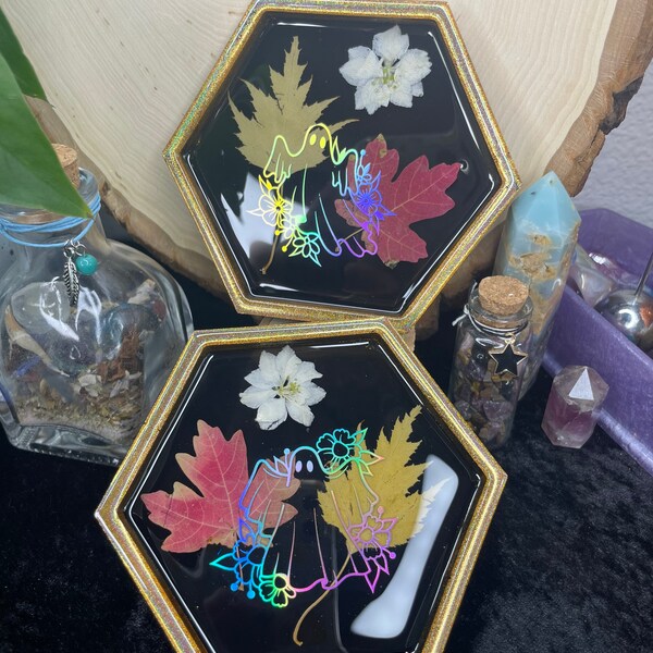 Holographic Coaster - Etsy